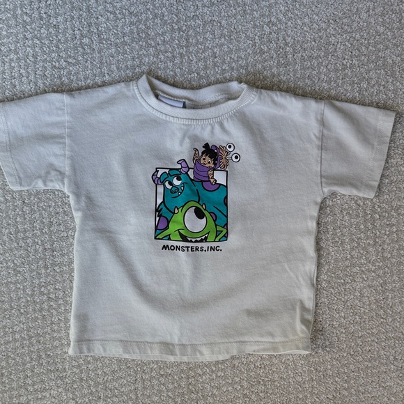 Disney | Shirts & Tops | Zara Kids Monsters Inc Tshirt | Poshmark